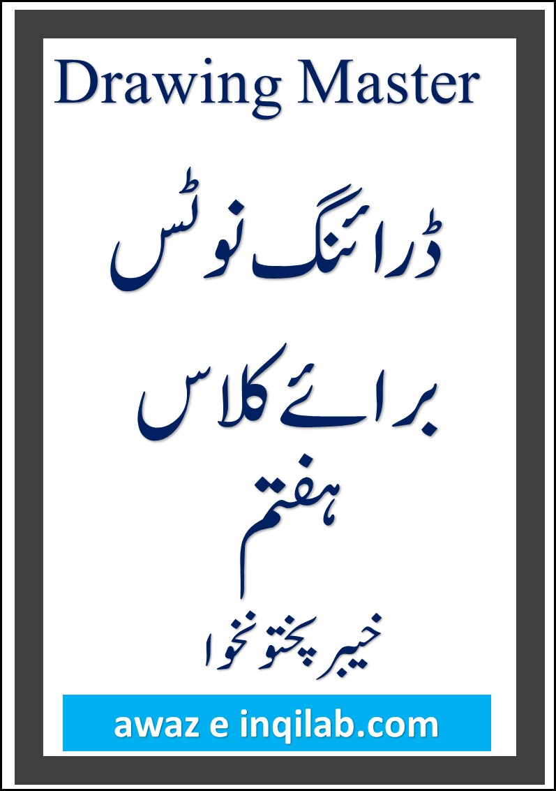 Drawing Guide for 7th Class Urdu Medium by Umer Saddam - awaz e inqilab