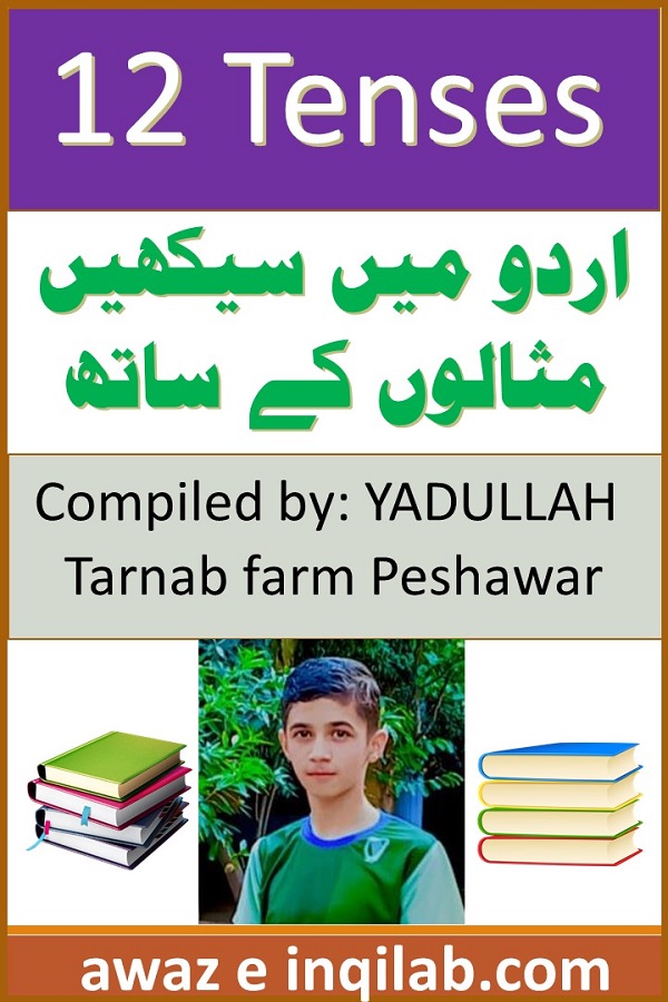 English Tenses in Urdu PDF Archives - awaz e inqilab