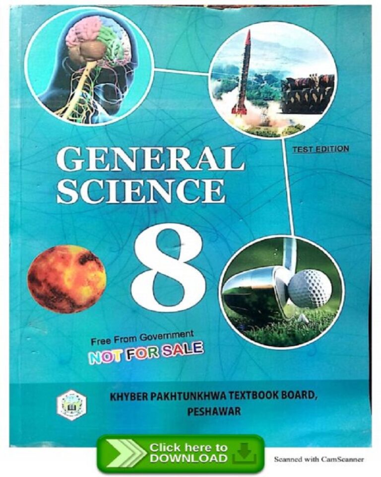 General Science book for 8th class KPK Textbooks pdf - awaz e inqilab