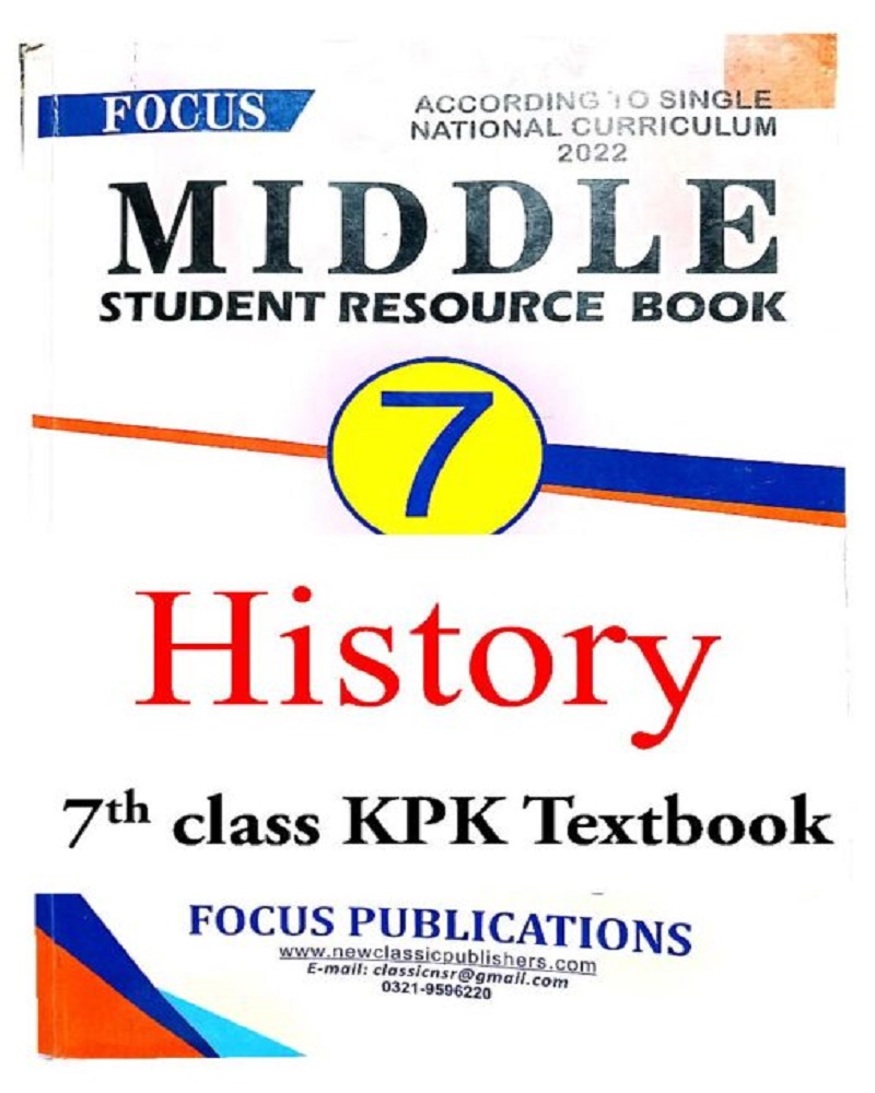 History Guide-Notes for 7th class KPK Textbooks pdf - awaz e inqilab