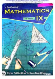Mathematics book for 9th class KPK Textbooks pdf - awaz e inqilab